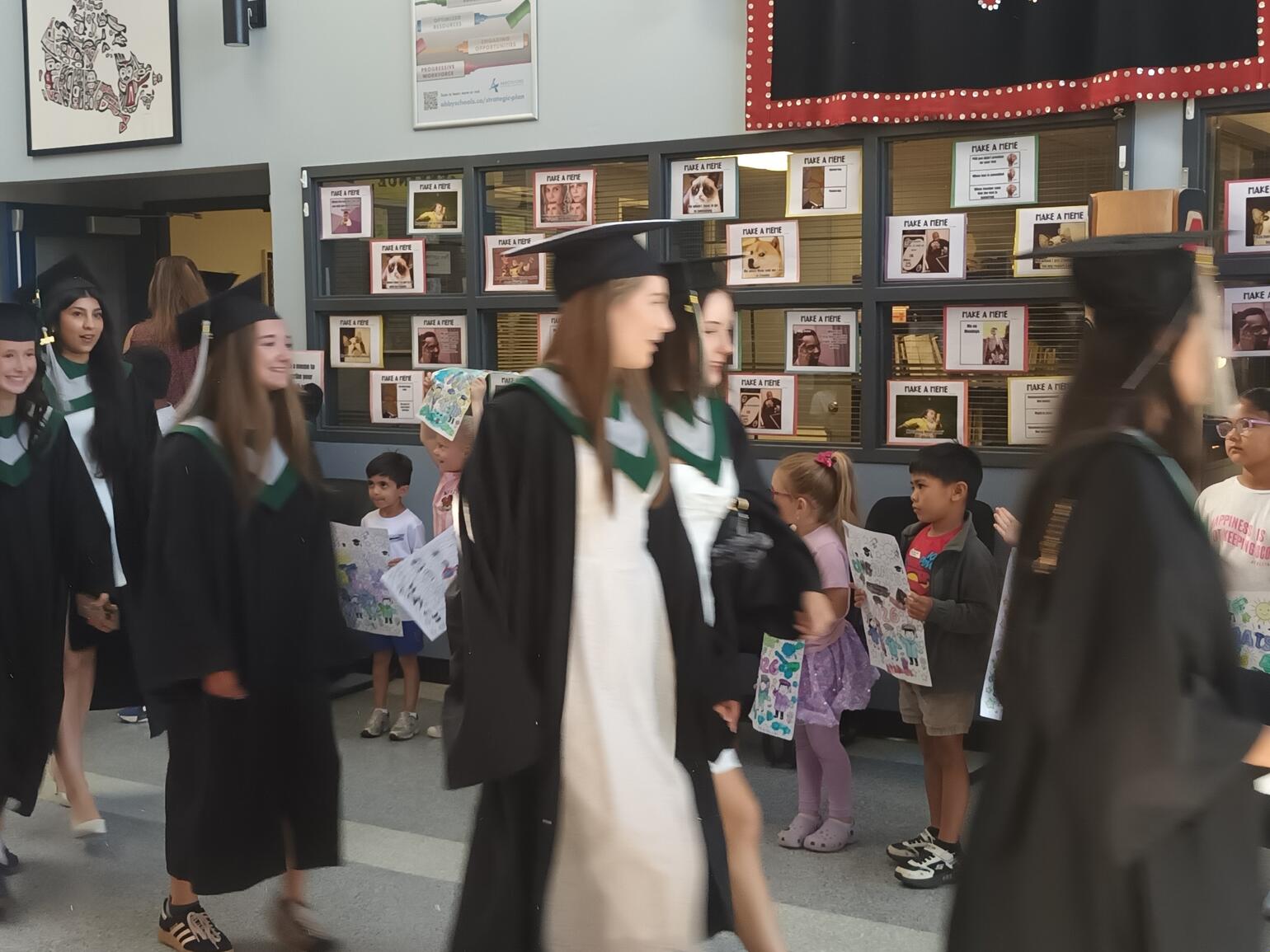Grade 12 Grad Walk | Sandy Hill Elementary